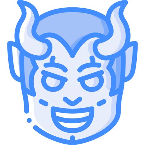 Devil Basic Miscellany Blue Icon Devil Basic Miscellany Blue Icon