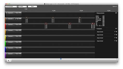 Saleae Logic Software