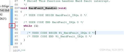 stm32cubeide调试代码过程中，出现崩溃到hardfault handler函数中 csdn博客