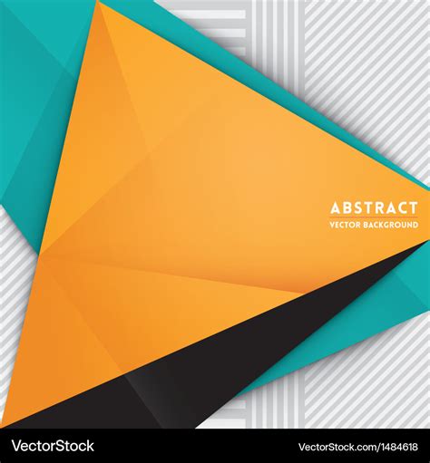 Abstract Triangle Shape Background Royalty Free Vector Image