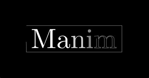 Animation Engine For Explanatory Math Videos The Manim ~ Nikovs Exploring