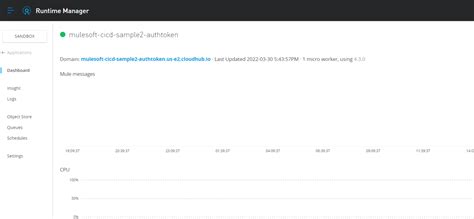 Cloudhub Deployment Using Authtoken In Mulesoft