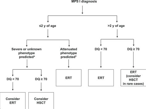 Treatment Algorithm For Patients With A Diagnosis Of Mps I This