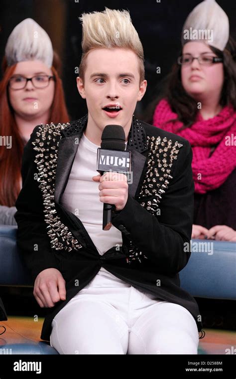 Toronto Canada 14th January 2013 Irish Identical Twins Pop Duo Jedward John Grimes And