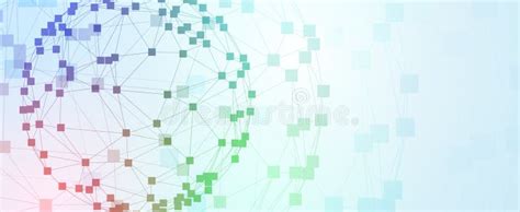 Neural Network And Artificial Intelligence Abstract Background Stock