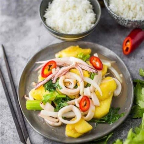 Mực Xào Hành Tây Cách Làm Món Mực Xào Hành Tây Mềm Ngon