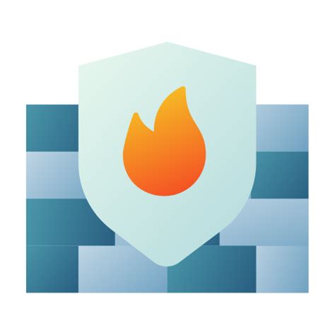 Firewall Generic Flat Gradient Icon