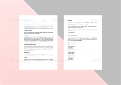 Simple Project Proposal Template