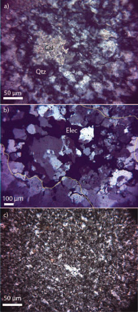 3 Comparison Of Microcrystalline Quartz Textures Seen At The Mirrors