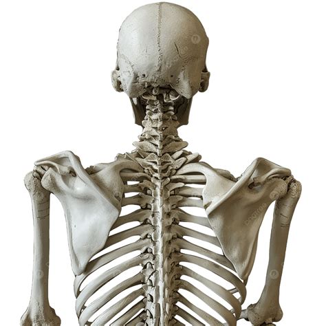 Human Skeleton Diagram Posterior