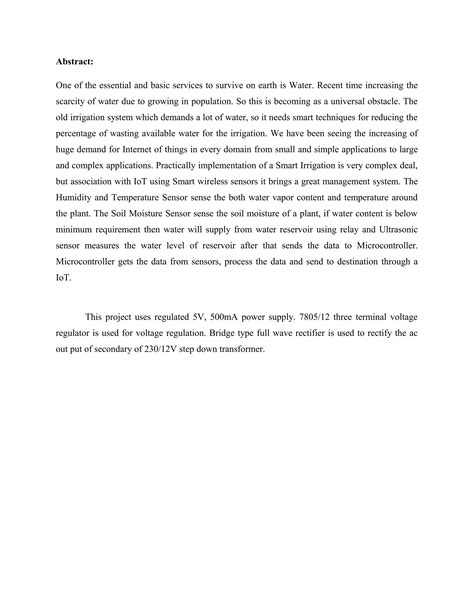 iot based low cost smart irrigation system pdf