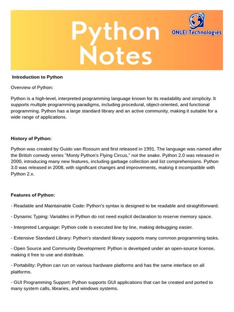 python day 1 pdf python programming language computer programming