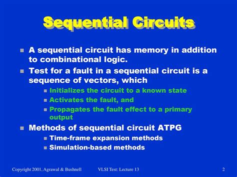 Lecture 13 Sequential Circuit Atpg Time Frame Expansion Ppt Download