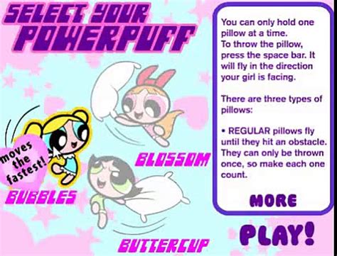 Female Only Cartoon Pillow Fight