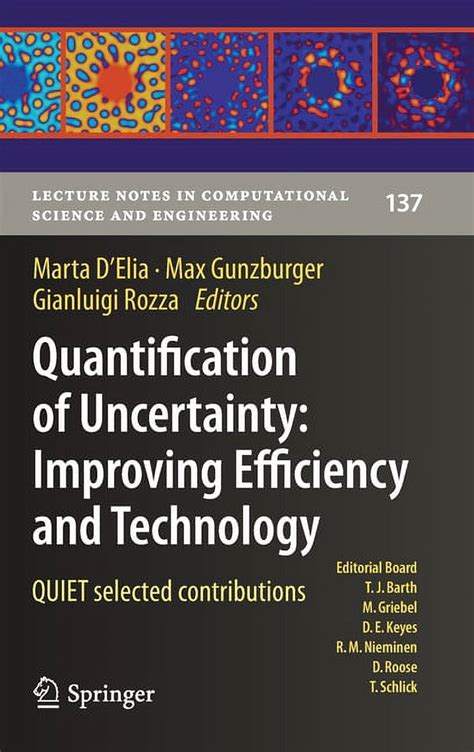 Lecture Notes In Computational Science And Engineering Quantification