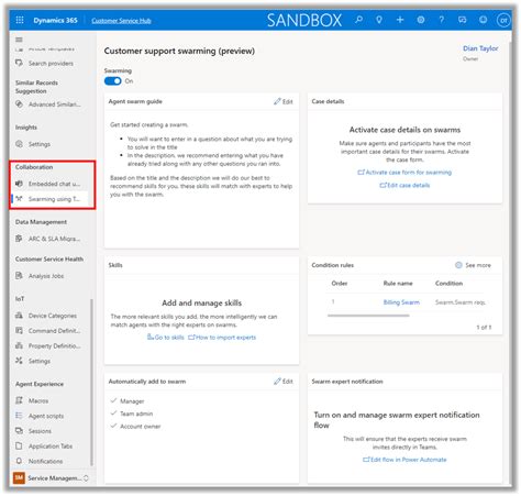 D365 Customer Service Swarming Using Teams Preview Dynamics 365 Talk