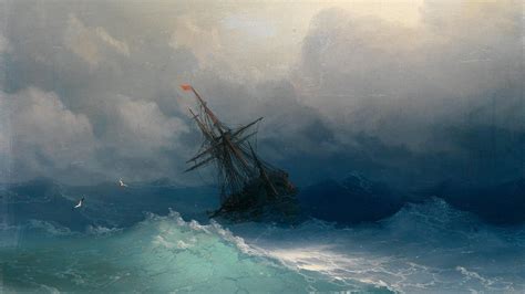 Скачать обои айвазовский, картина, море, живопись, раздел живопись в ...
