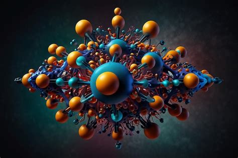 Premium Photo Geometric Periodic Table Abstract Digital Interpretation