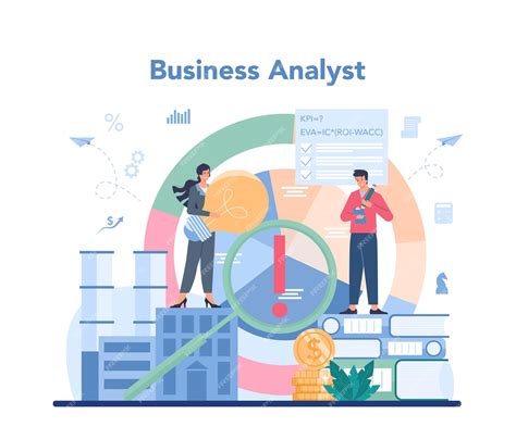 Premium Vector Business Analyst
