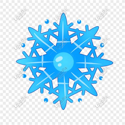 겨울 스노우 크리스탈 눈송이 Png 일러스트 무료 다운로드 Lovepik