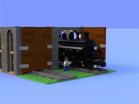 New Train Shed WIP LEGO Train Tech Eurobricks Forums