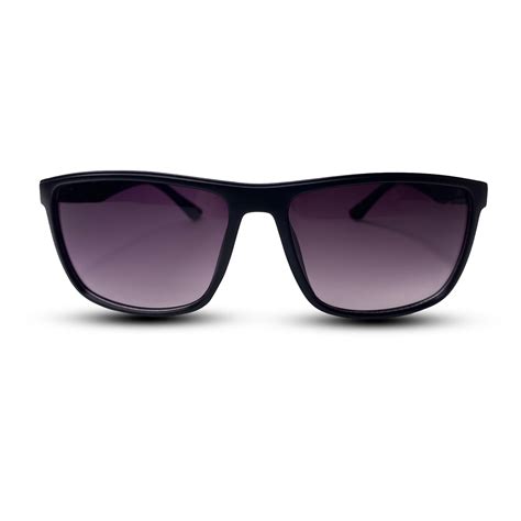 عینک دودی مردانه مستطیلی یووی400 مشکی فروشگاه اینترنتی عینک باب اسفنجی