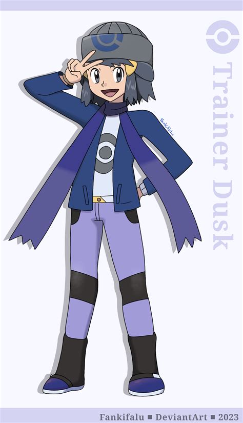 Comm Pokemon Trainer Dusk Oc By Fankifalu On Deviantart