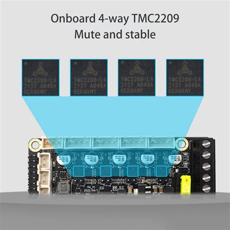 Santkuee 3d Printer Motherboard R4 Motherboard 4 Axis Control Board