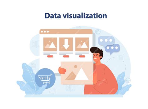 Premium Vector Data Visualization Representation Of Information Using