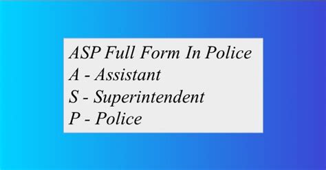 What Is Asp Full Form