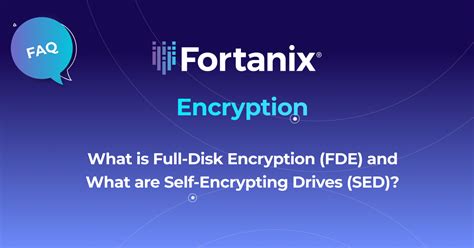 what is fde and what are sed fortanix