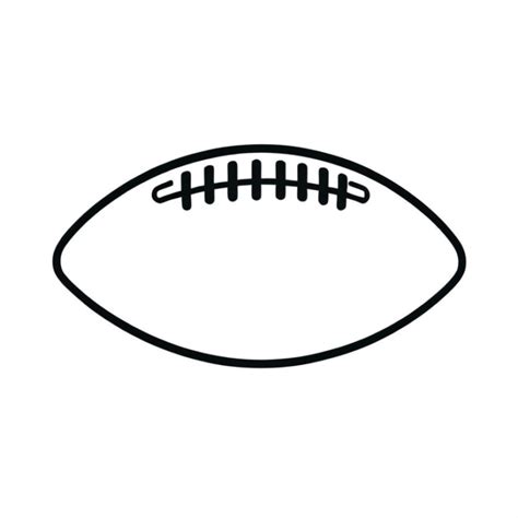 Football Outline Svg