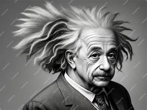 Premium Ai Image July 26 2018 Portrait Of Albert Einstein Famous