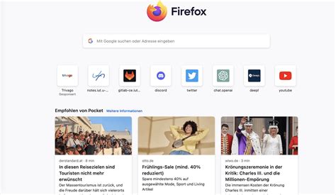 Since When Does Firefox Have This Kind Of Junk Recommendations R