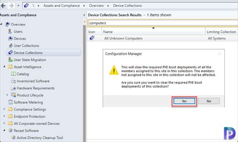 How To Clear Required PXE Deployments In SCCM ConfigMgr