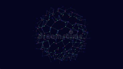 Stunning Sphere Like Constellation Stars Form Intricate Patterns Stock