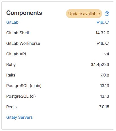 Блог инженера Не стоит доверять встроенной проверке обновлений GitLab