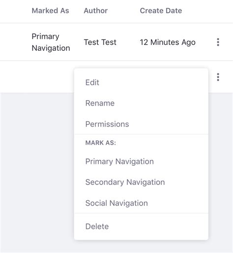 creating and managing navigation menus liferay help center