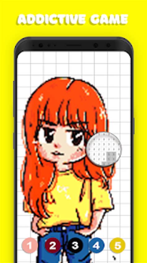 Black Pink Pixel Art Colorin For Android Download