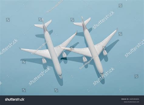 Overhead View Two Model Planes On Stock Photo Shutterstock