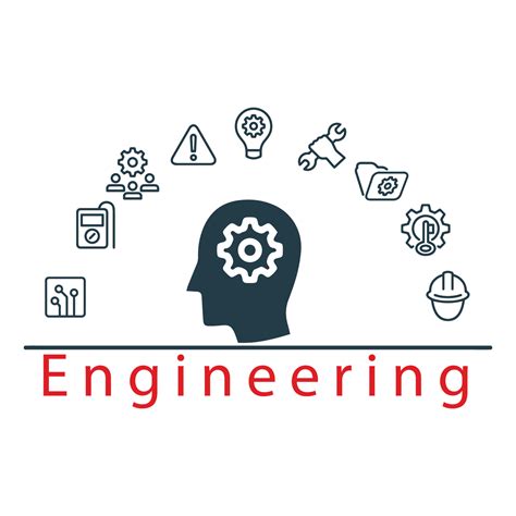 Engineering Concept Icons Vector Design 6964298 Vector Art At Vecteezy