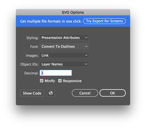 Exporting Svgs With Illustrator ⁄ Chris Yee