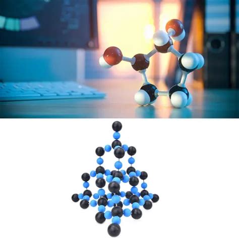 Silicio Dióxido Sio2 Estructura Molecular Herramienta Modelo Cuotas