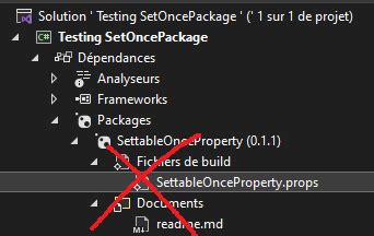 Csproj Hide Embedded Nuget Files From VS Solution Explorer Stack Overflow