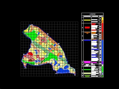 harar ldp land use road network and regulation in autocad cad library