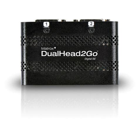 matrox dualhead2go digital se d2g dp2d if pc canada