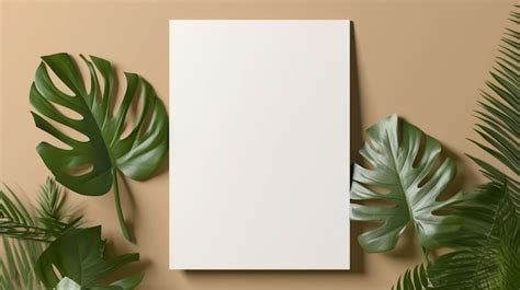 Premium Ai Image Blank Canvas