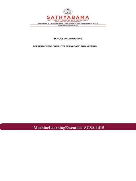 Unit 4 Updated Notes Pdf Machine Learning Computational Neuroscience