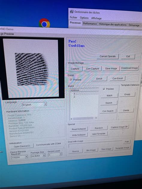 Fingerprint Work W Synowindows But Not In Arduino Sensors
