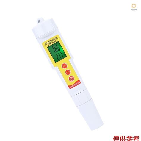 Pen Type Orp Temp Meter Thermometer With Backlit Display Portable Oxidation Reduction Potential
